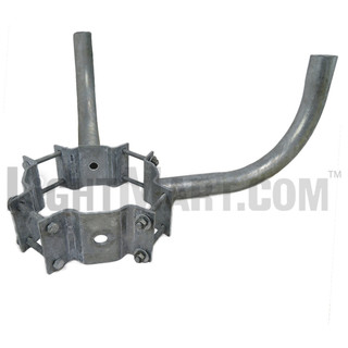 2 Arm Wrap Around Bracket For Wood Poles with 7-10 inch Diameter ...