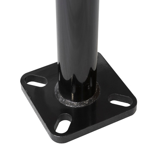Round Straight Aluminum Light Pole 12 ft 4 in | LightMart.com