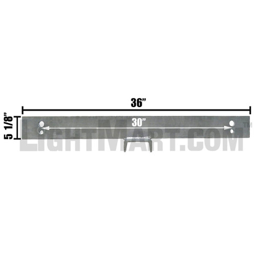Two Light Sports Lighting Bracket without Mounting Hardware | LightMart.com