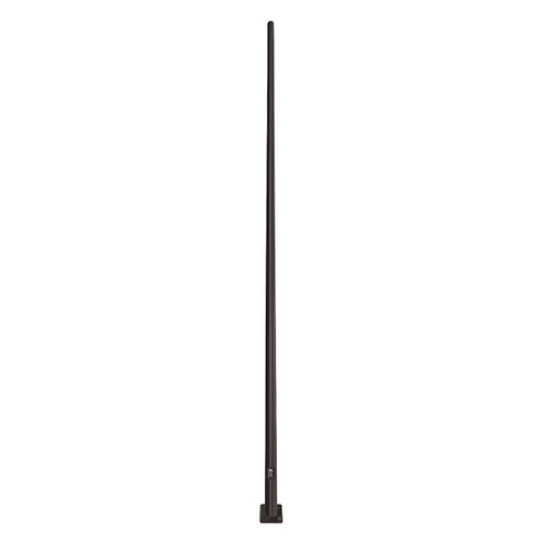 30 Foot Round Tapered Steel Light Pole - 7.5 Inch Diameter, 11 Gauge ...