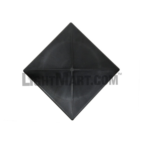 Pole Cap for 3 Inch Width Square Poles - Light Pole Caps | Lightmart.com