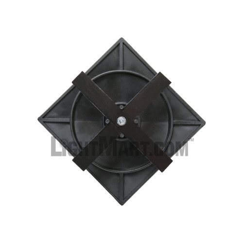 Pole Cap for 6 Inch Width Square Poles - Light Pole Caps | Lightmart.com