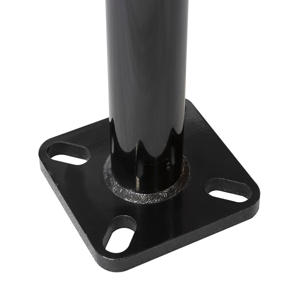 Round Straight Aluminum Light Pole 12 ft 4 in | LightMart.com