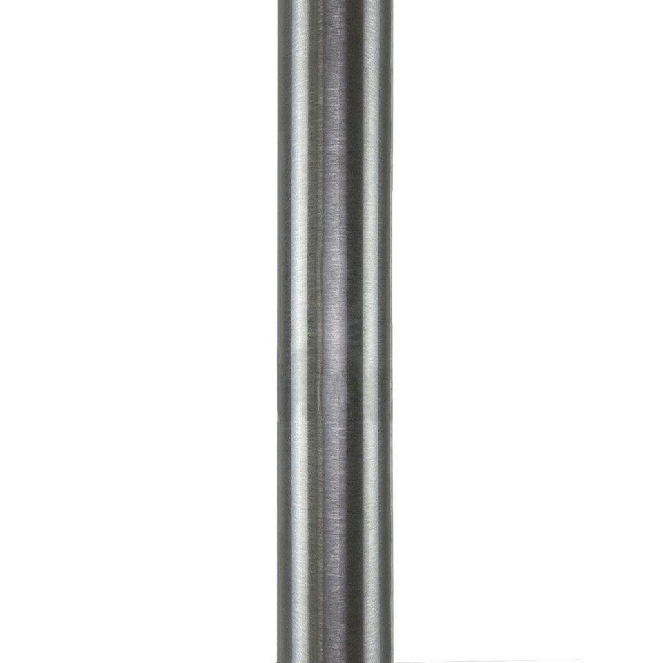 Round Straight Aluminum Light Pole 12 ft 4 in | LightMart.com