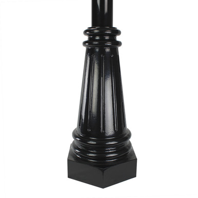 Stratford Series Anchor Base 4 Inch Round Aluminum Light Pole ...