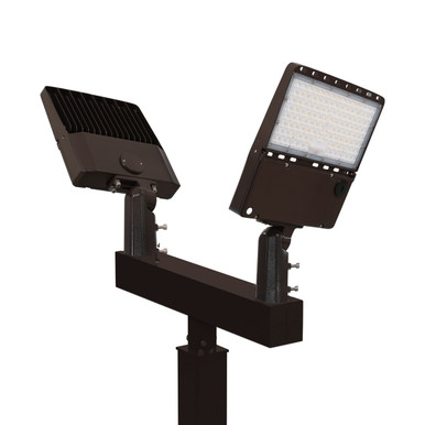 Adjustable LED Light Pole Kit (80–150W, 10–25 ft) | LightMart