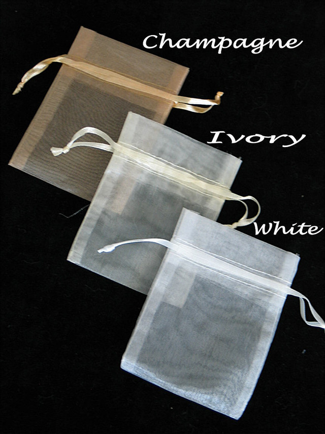 Sheer Sachet Bag Colors - Great for petals or gifts