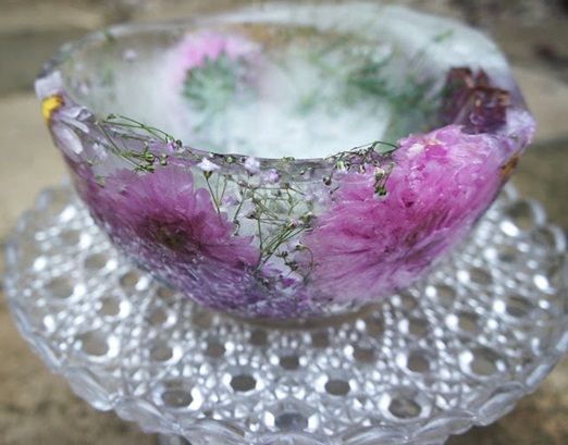 Frozen Flowers and DIY Frozen Flower Bowls - Flyboy Naturals, Inc