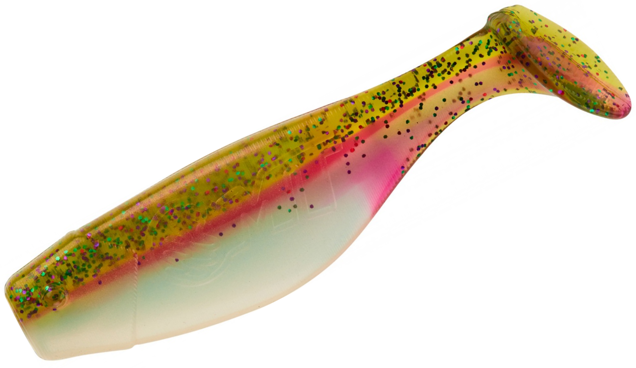 Mister Twister Sassy Shad 2 1/2": Tri Alive Watermelon Candy Shad 25pk ...