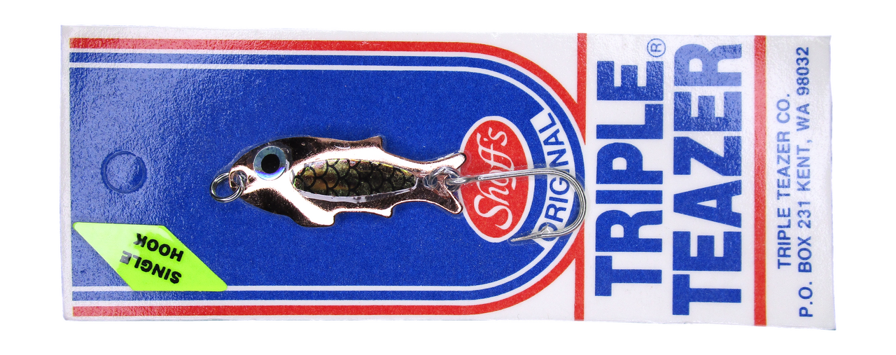 Shoff's Triple Teazer Spoon 1.5": Copper Gold Scale Single Hook ...