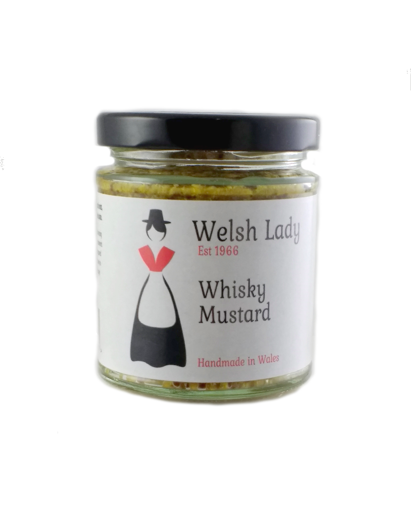 Welsh Lady Whisky Mustard 170g