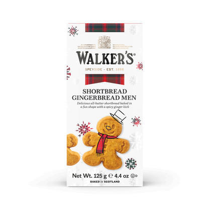 Walkers Shortbread Gingerbread Men Bag 125g
