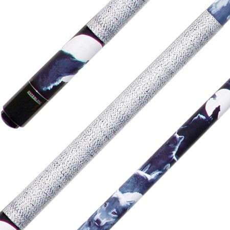 Sterling Gray Wolves Pool Cue | CueSight.com