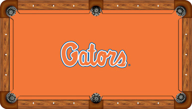 Florida Gators 7 foot Custom Pool Table Felt | CueSight.com