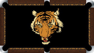 VIVID Tiger 9' Pool Table Felt | CueSight.com
