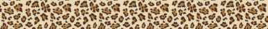 VIVID Printed Pool Table Felt Rails - Leopard | CueSight.com