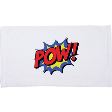 Pow! Plush Microfiber Velour Towel | CueSight.com