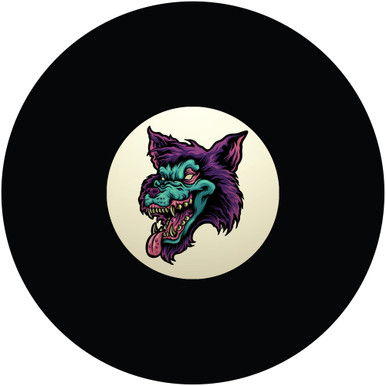 Grinning Werewolf 8 Ball | CueSight.com