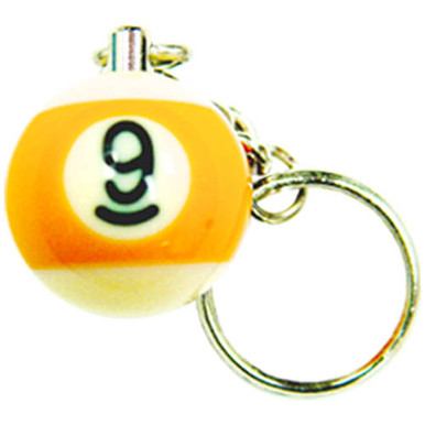 1 9-Ball Key Chain | CueSight.com