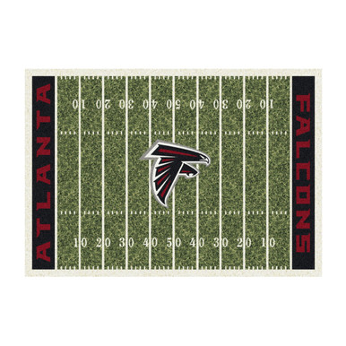 Atlanta Falcons 4x6 ft Homefield Rug | CueSight.com