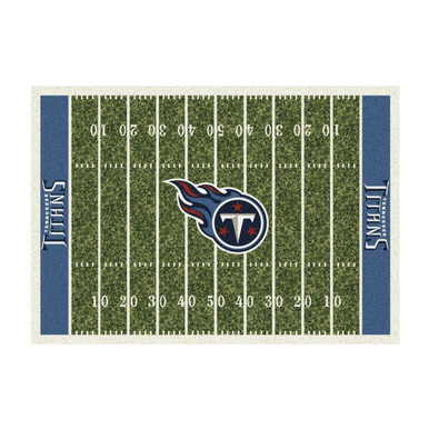 Tennessee Titans 8x11 ft Homefield Rug | CueSight.com