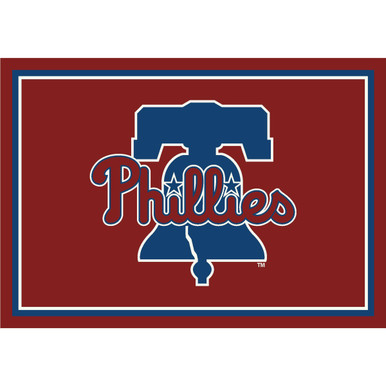Philadelphia Phillies 8 x 11 ft Spirit Rug | CueSight.com
