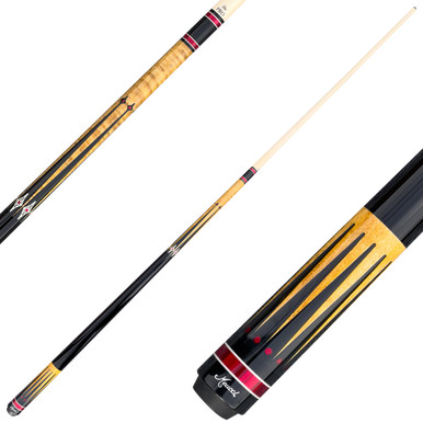 Meucci HI PRO 3 Pool Cue - Red - Pool Cues and Billiard Supplies at ...
