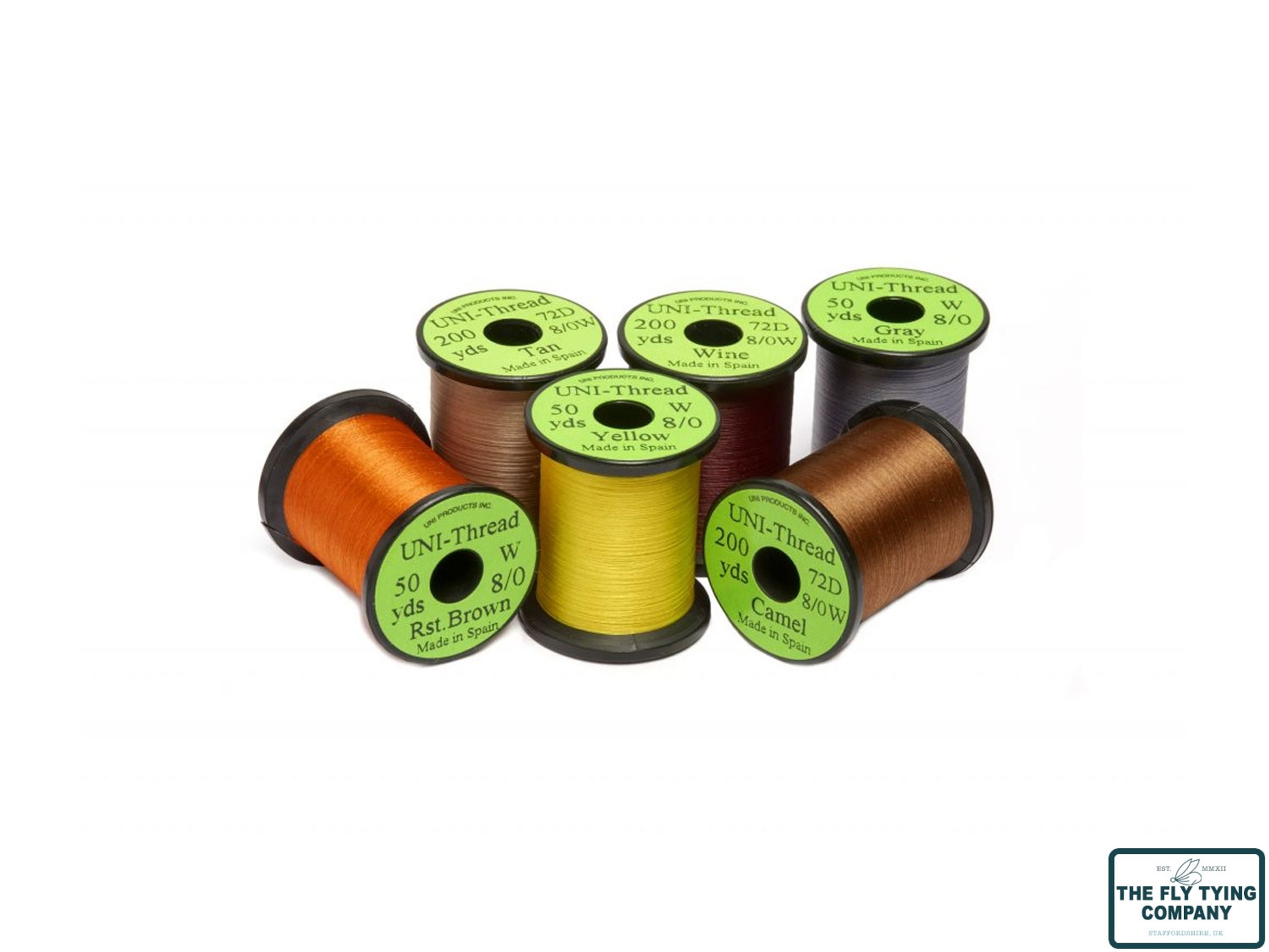 Fly Tying Threads & Tinsels | Gordens | Uni | Danville