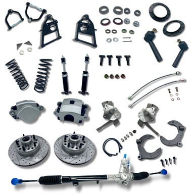 Mustang 2 Front Performance Suspension Kit (Power Rack, Stock Spindle)