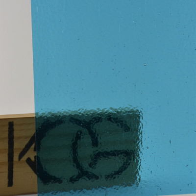 Sheet Glass - 612 Light Turquoise Blue Cathedral