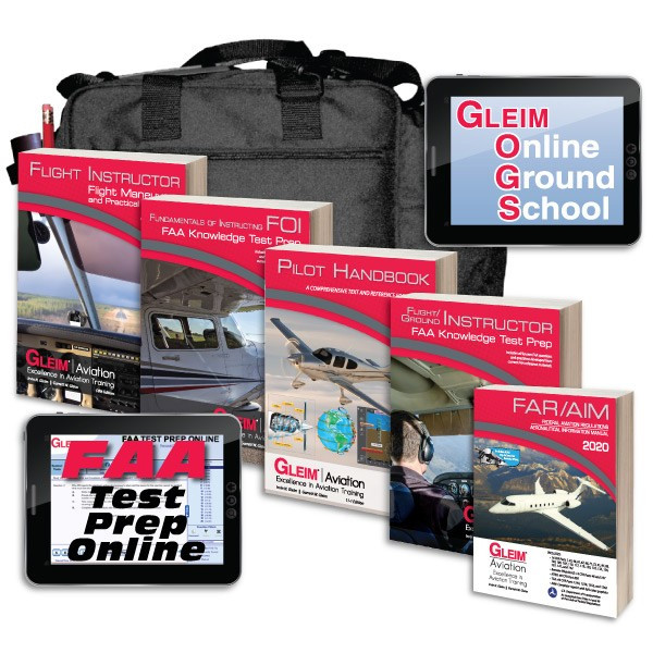 Gleim Flight/Ground Instructor + FOI Kit