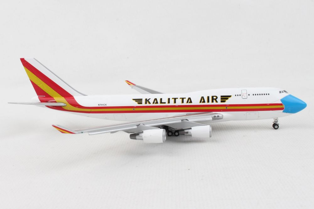 Gemini Kalitta 747-400BCF 1/400 Flaps Down N744CK Mask Livery - Pilot ...