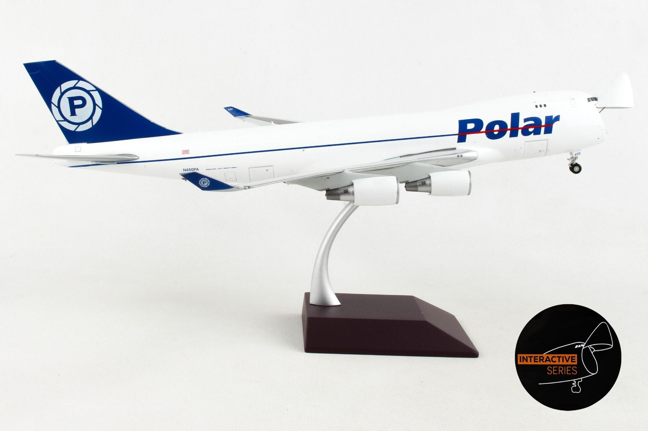 Gemini200 Polar Air Cargo 747-400F 1/200 Reg# N450PA Interactive ...