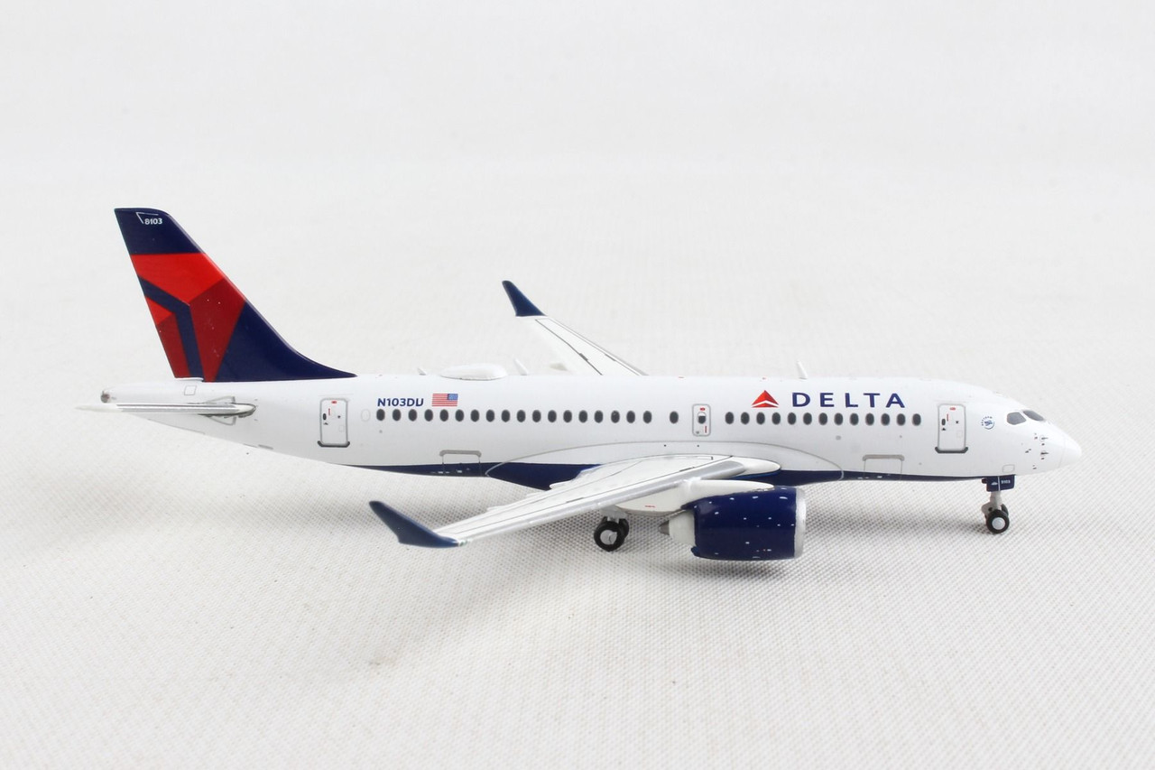 GeminiJets Delta A220-100 1/400 Reg# N103DU - Pilot Stuff Online