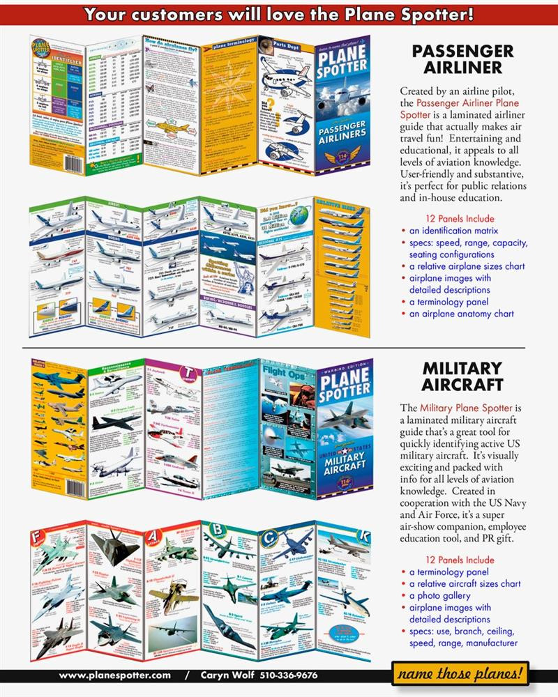 Plane Spotter Cards - Pilot Stuff Online