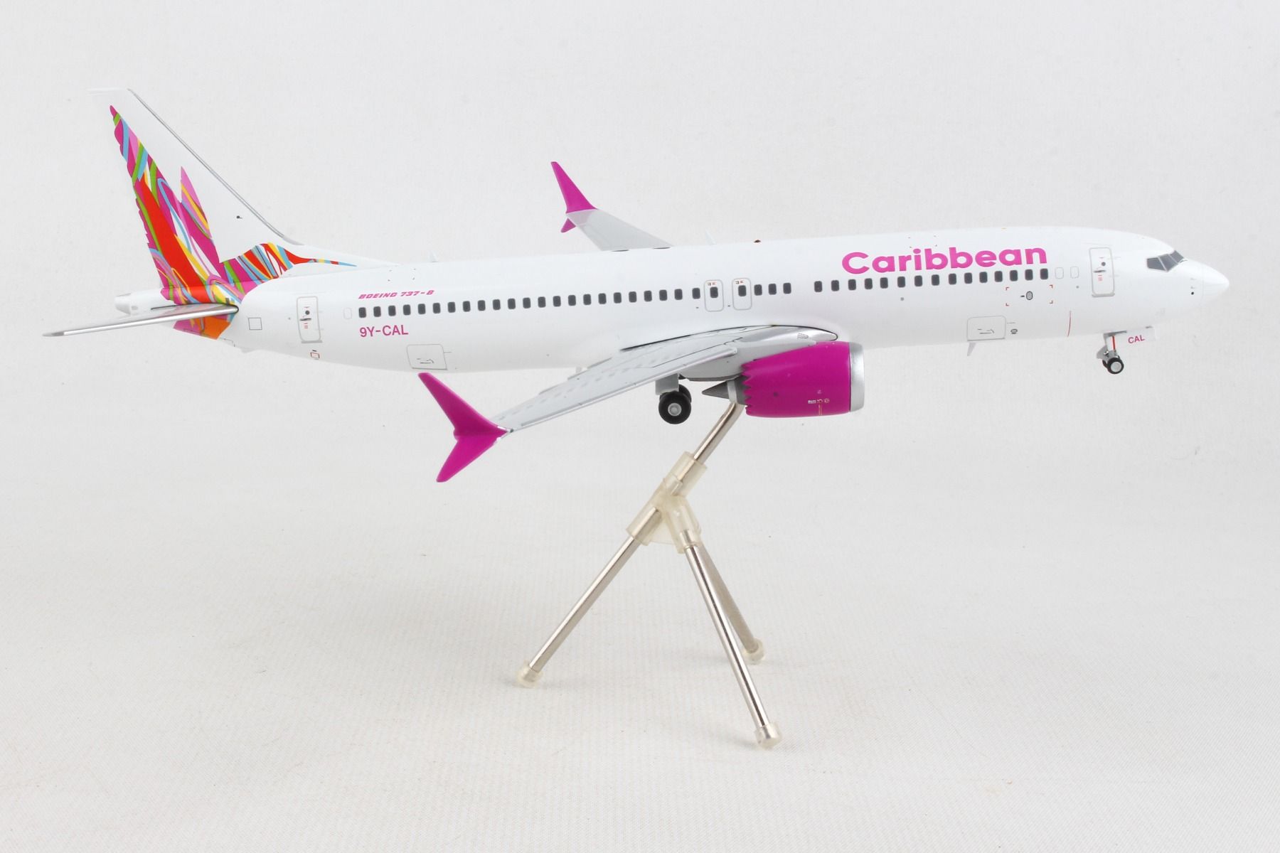 Gemini200 Caribbean 737MAX8 1/200 New Livery Reg# 9Y-CAL - Pilot Stuff ...