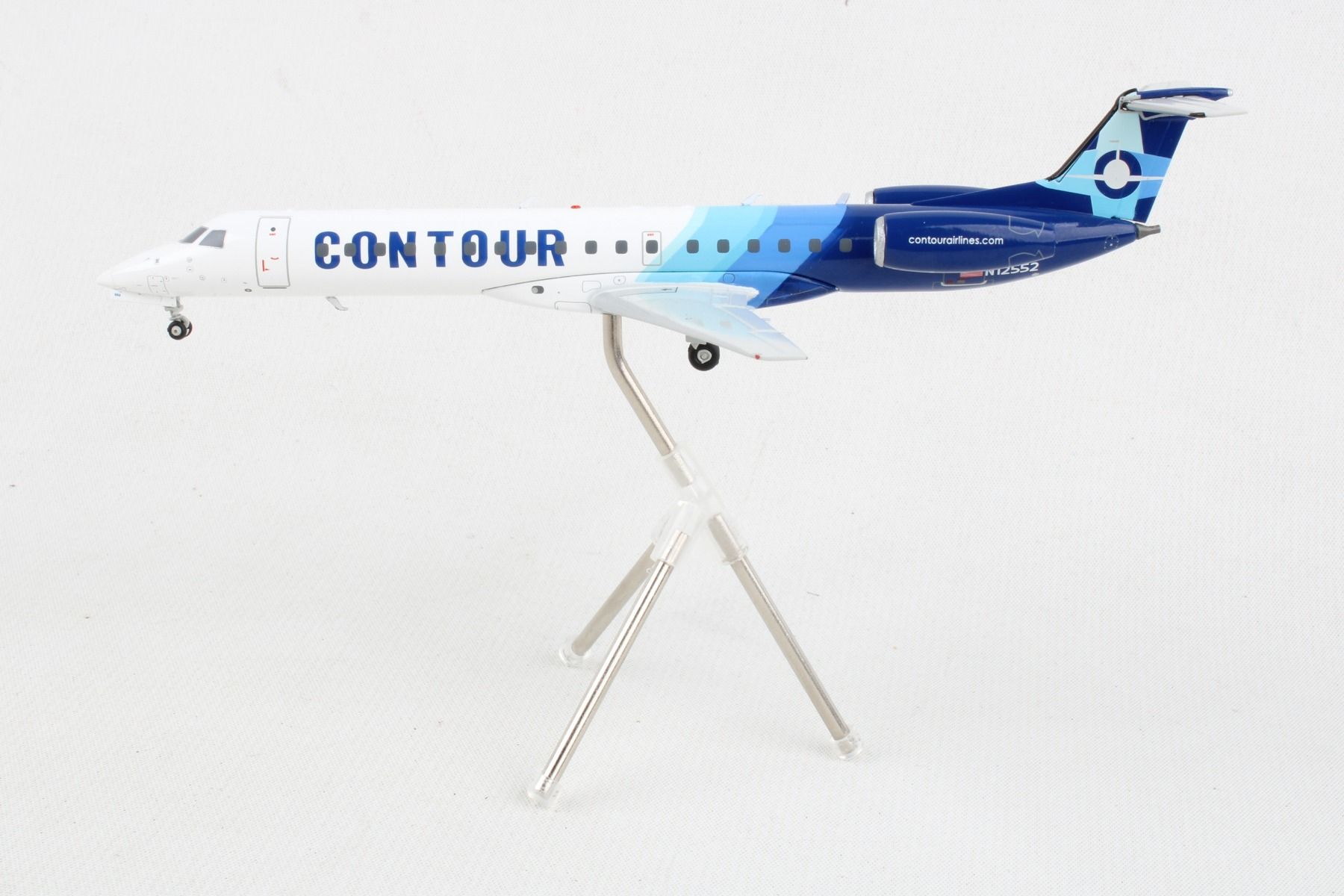 Gemini200 Contour ERJ145LR 1/200 Reg# N12552 - Pilot Stuff Online