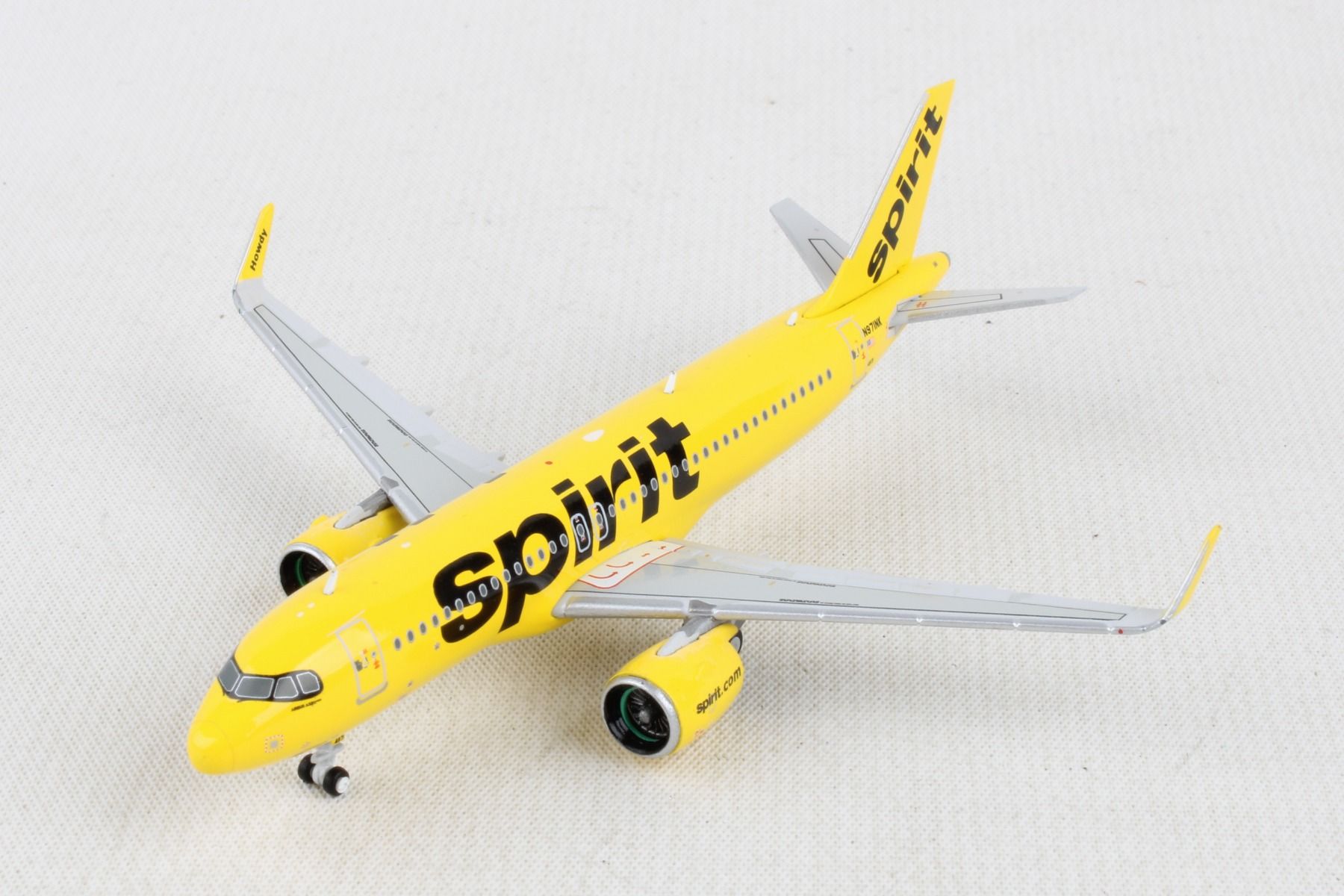GeminiJets Spirit A320NEO 1/400 Reg# N971NK - Pilot Stuff Online