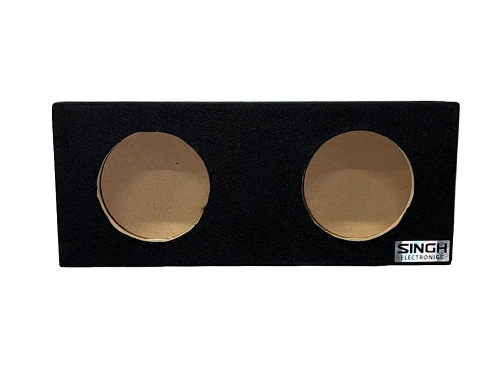 Singh Electronics Dual 6" Midrange Enclosure - Singh Electronics
