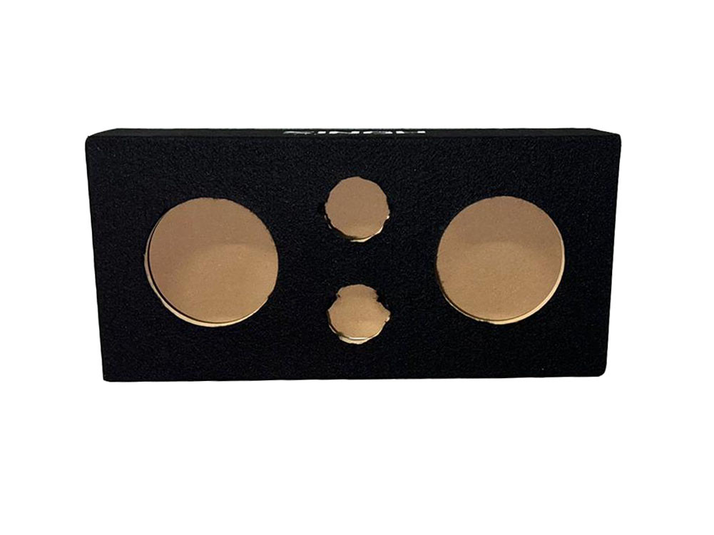 Singh Electronics Dual 6" Midrange & Small Bullet Tweeter Enclosure ...