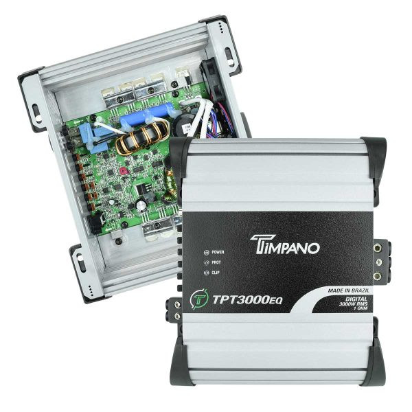 Timpano TPT-3000EQ Monoblock Car Audio Amplifier - Singh Electronics