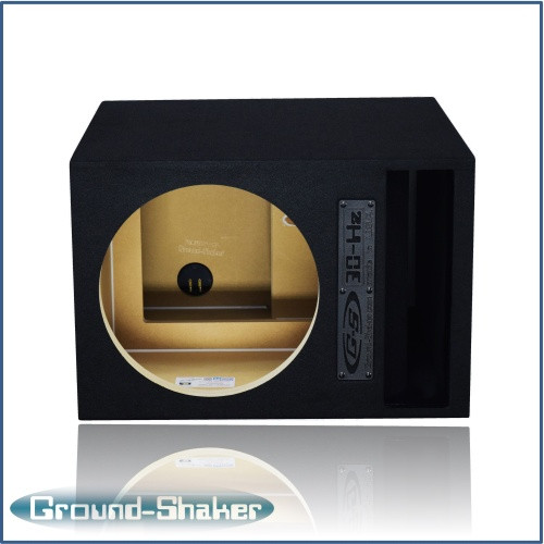 Ground Shaker 30HZ115B Black 15" Single Competition Ported Sub Box ...