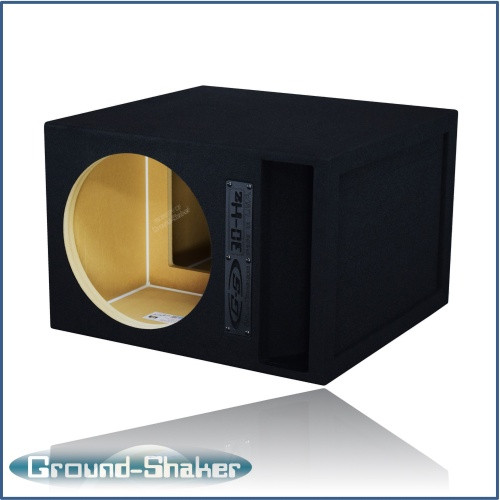 Ground Shaker 30HZ115B Black 15" Single Competition Ported Sub Box ...