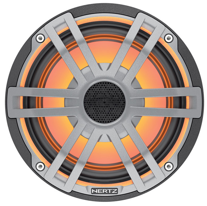 Hertz HEX6.5S-LD-G 6.5" 50W RMS Marine/Powersport Coaxial Speakers with ...