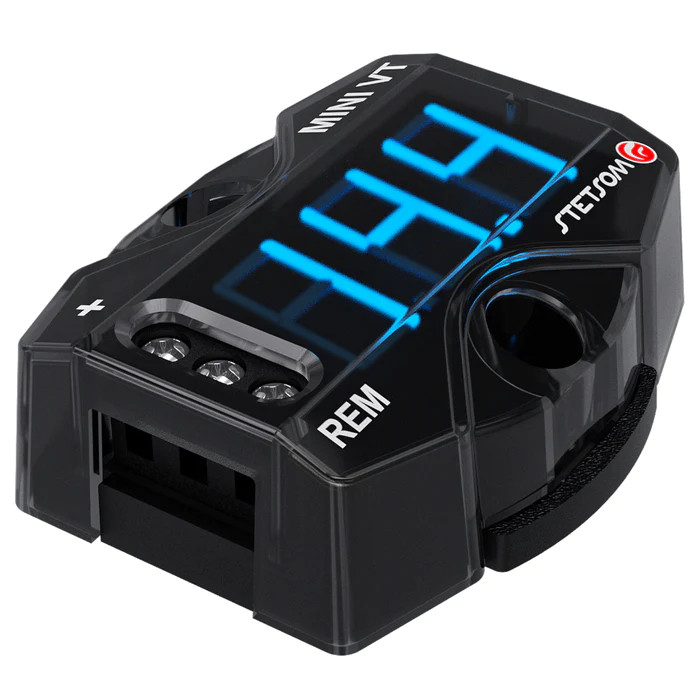 Stetsom MiniVT Digital Voltmeter Mini Automotive Battery VT Blue LED ...