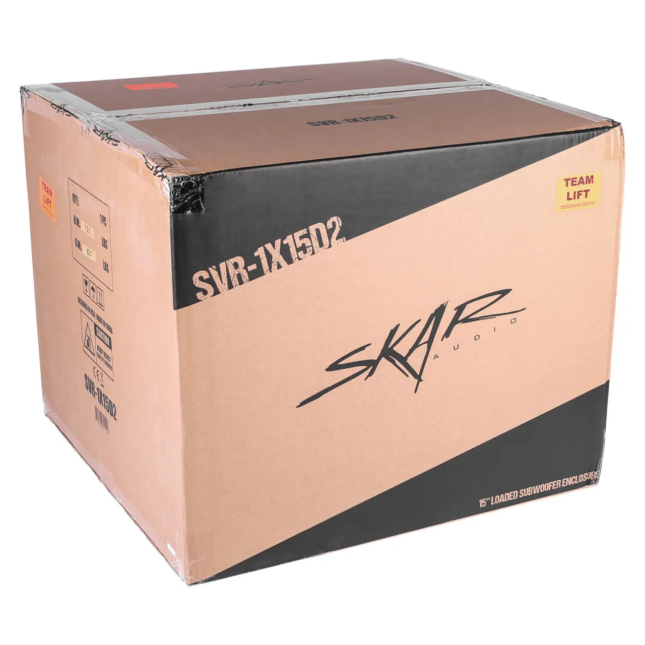 Skar Audio SVR-1X15D2 Single 15" 800W RMS SVR Series Loaded Vented ...