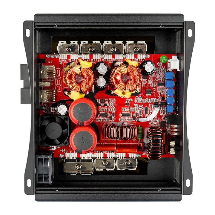 DS18 GFX-3K2 Full-Range Class D 1-Channel Monoblock Amplifier 3000 ...