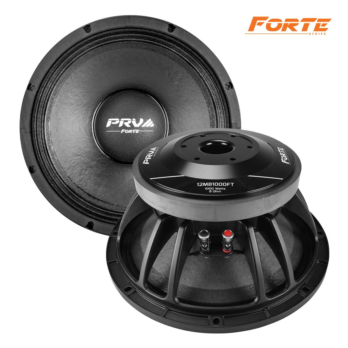 PRV Audio 12MB1000FT 12" Midbass Loudspeaker - 8 Ohm - Singh Electronics