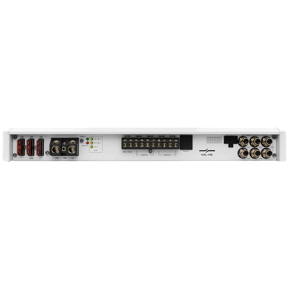 DS18 NXL-M5 5-Channel Full-Range Class D IPX5 Marine Amplifier - Singh ...