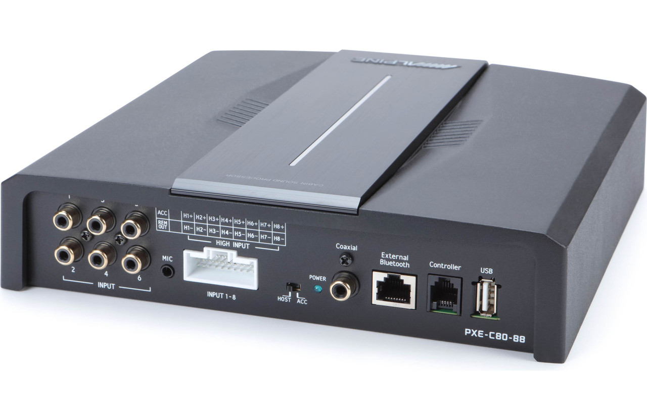 Alpine PXE-C80-88 Optim8 8-Channel Hi-Res Amplifier with Automatic ...